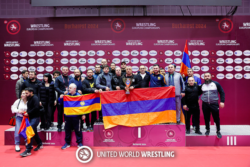 Հունահռոմեական ոճի ըմբշամարտի հավաքականը 3-րդն է ԵԱ-ի թիմային հաշվարկում — Armsport.am