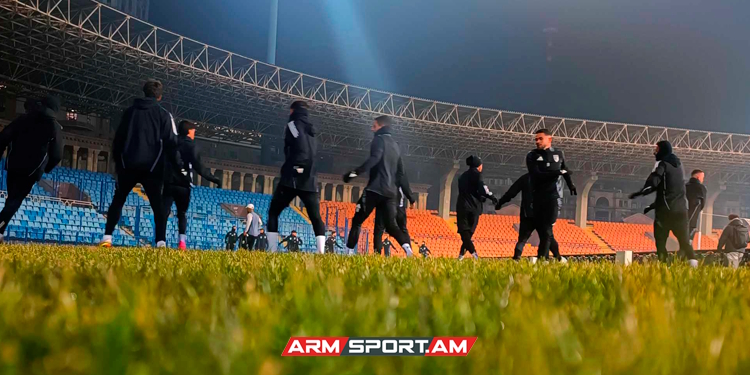 Նոայի նախախաղային մարզումը․ Armsport-ի ռեպորտաժը — Armsport.am