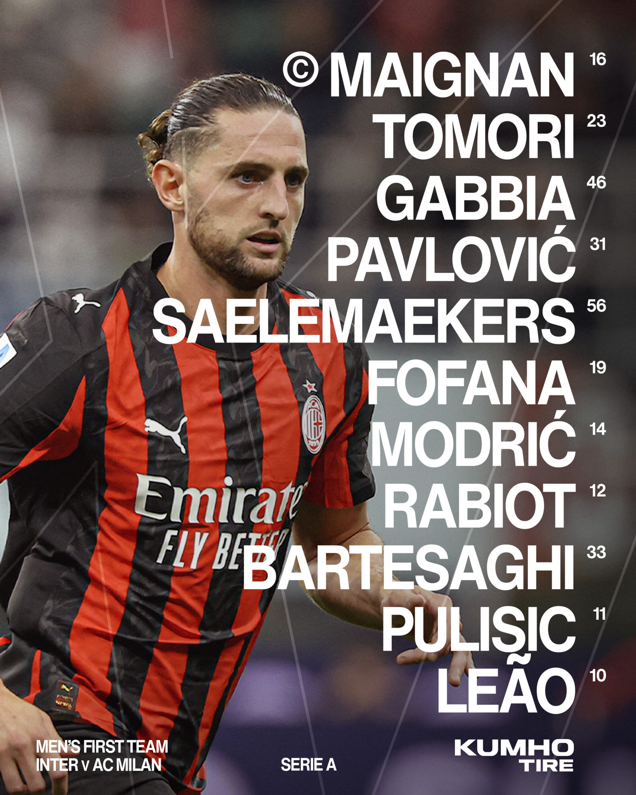 Միլանյան դերբի․ մեկնարկային կազմերը հայտնի են — Armsport.am